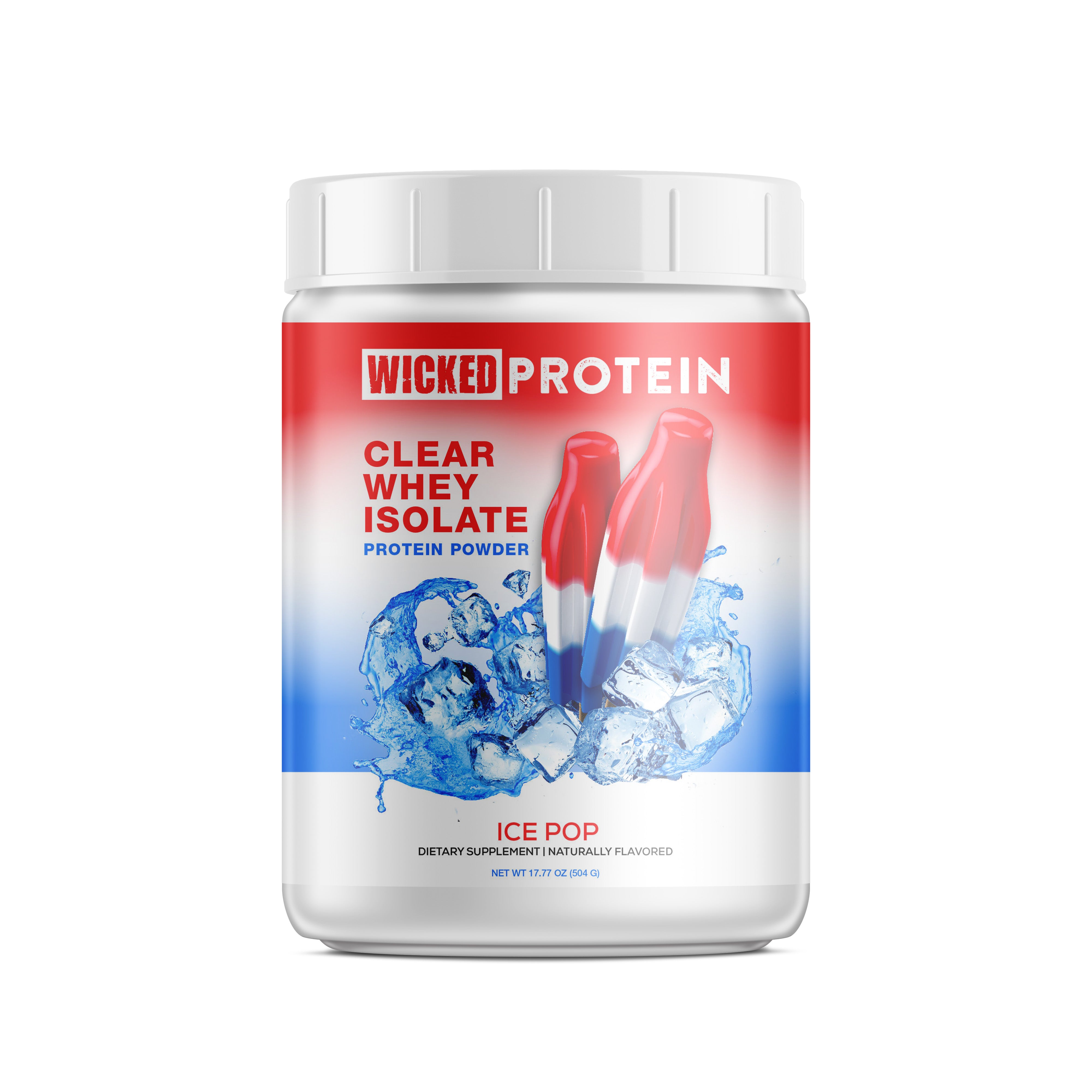 WICKED Ice Pop Clear Whey Isolate Protein Powder (PRE ORDER) – WICKED ...